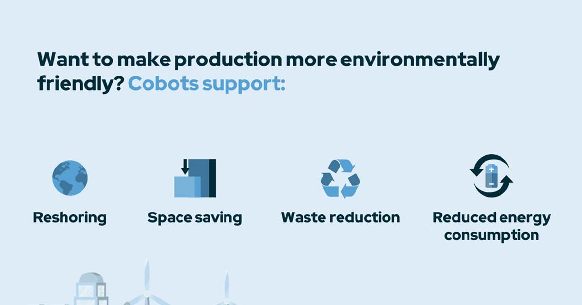 Roboții colaborativi susțin practicile de producție sustenabile ...