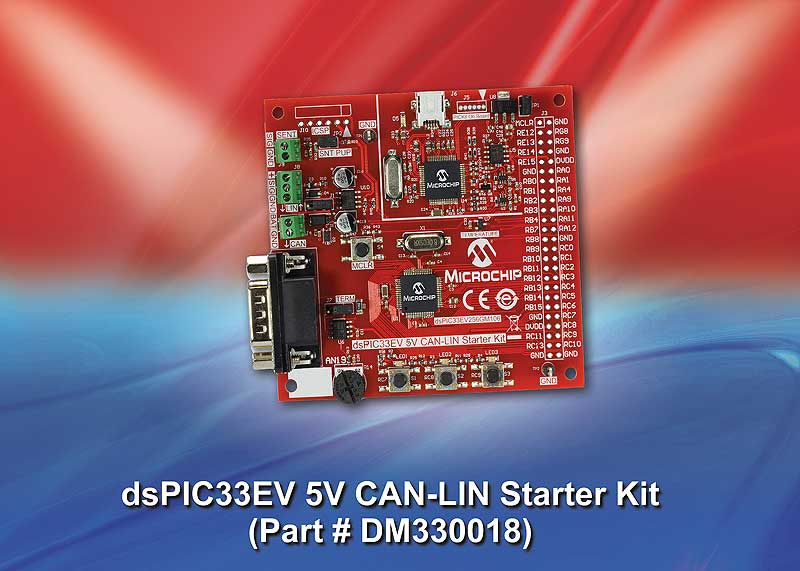 Câștigați un Starter Kit dsPIC33EV 5V CAN-LIN de la Microchip - Electronica Azi