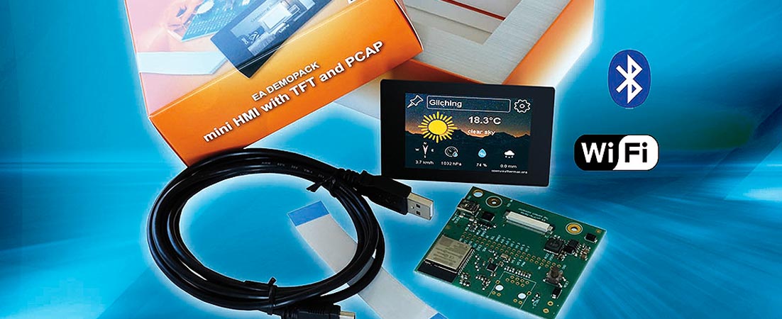 Display "mini-touch" cu funcție WiFi și BT - Electronica Azi