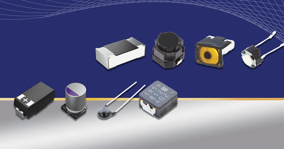 Componente pasive și electromecanice de la Panasonic - Electronica Azi