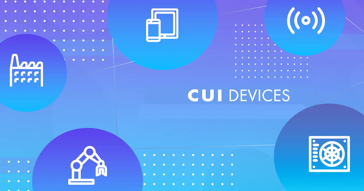 Cele mai recente produse de la CUI Devices - Electronica Azi