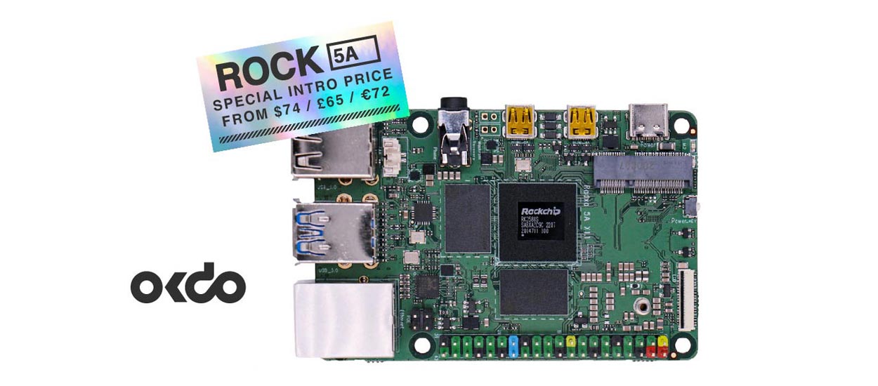 OKdo și RS lansează placa ROCK 5A de ultimă generație - Electronica Azi