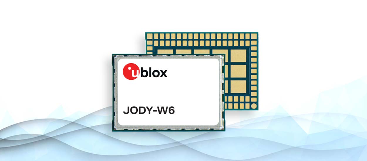 Modulul JODY-W6 de la u-blox permite accesul la noi cazuri de utilizare în domeniul auto ...