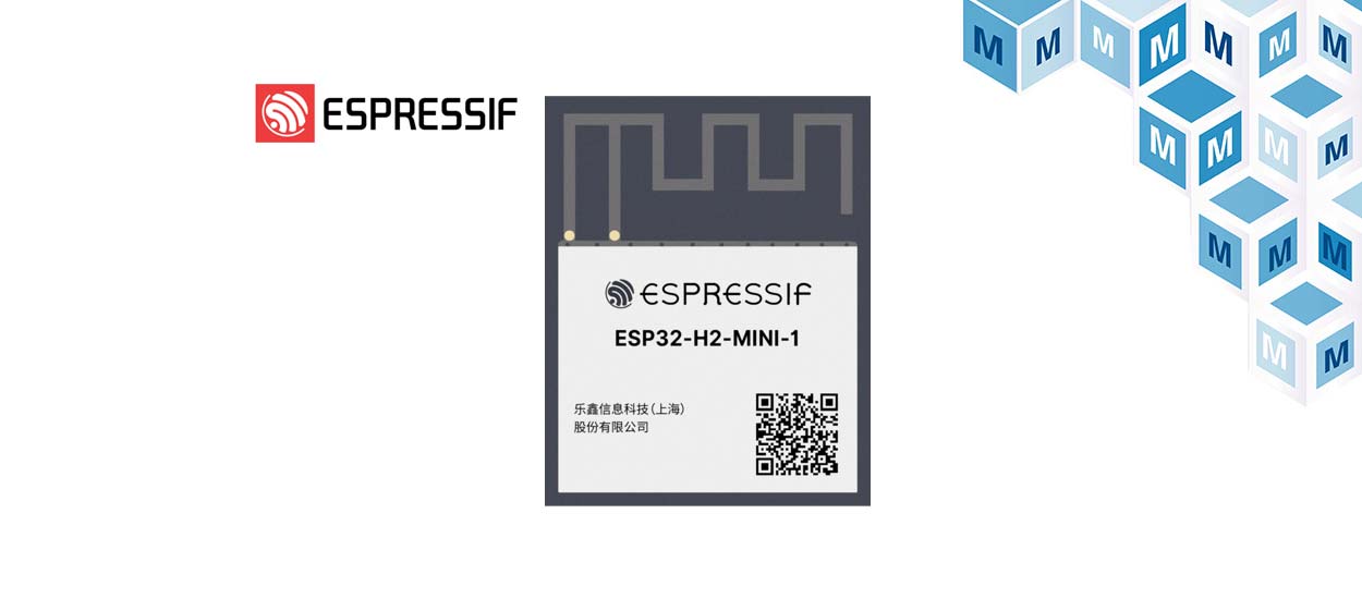 Nou La Mouser Esp32 H2 Mini 1x De La Espressif Systems Cu Ble Ieee 802 15 4 Pentru Aplicații