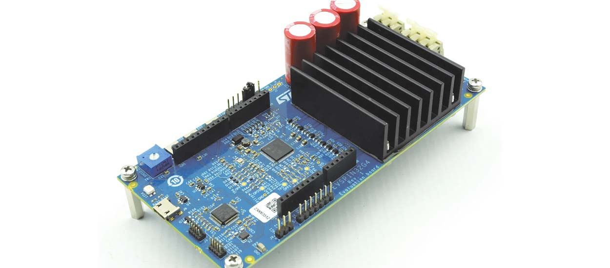 EVSPIN32G4 – permite evaluarea și prototiparea aplicațiilor de control al motoarelor de curent ...
